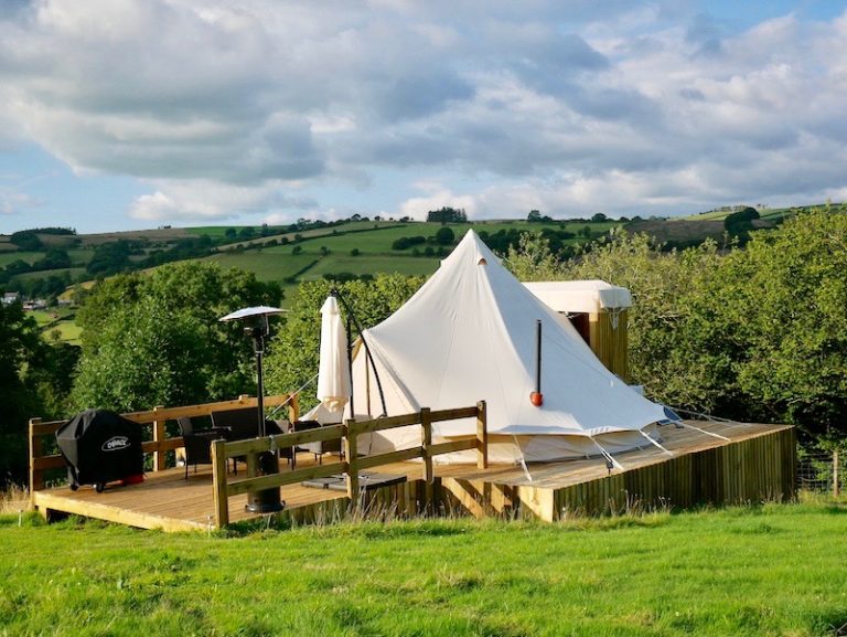 Staying at Wales’ first luxury Glampotel at Brandy House Farm, Wales ...
