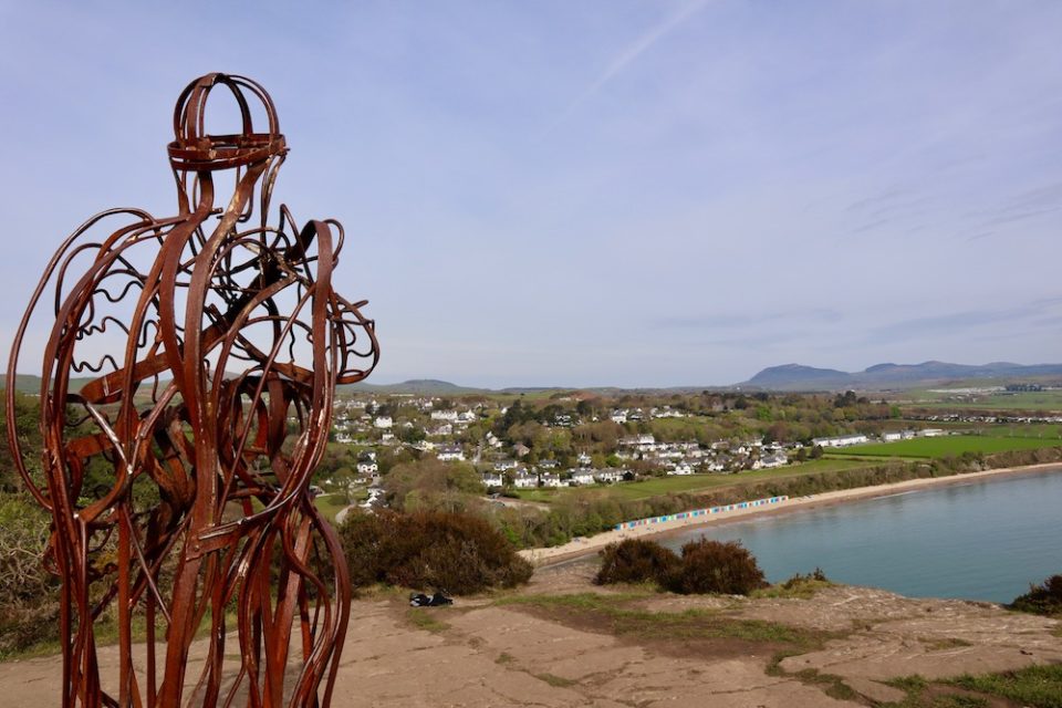 Llanbedrog Beach + hiking to the Tin Man!