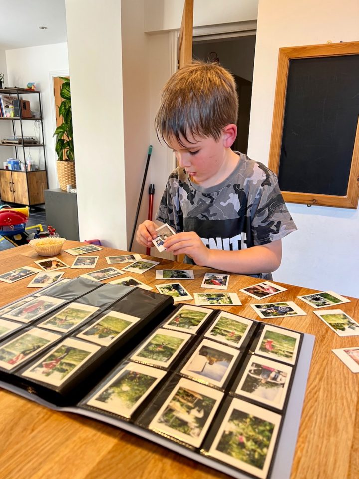 Creating an Instax family photo journal - The Travel Hack