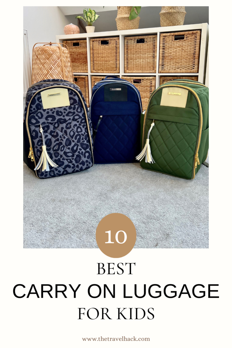 Carry on luggage for kids: The 10 best suitcases and backpacks